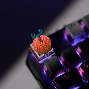 Devil Fruit Anime Keycap Resin Artisan Keycap Keyboard - Etsy