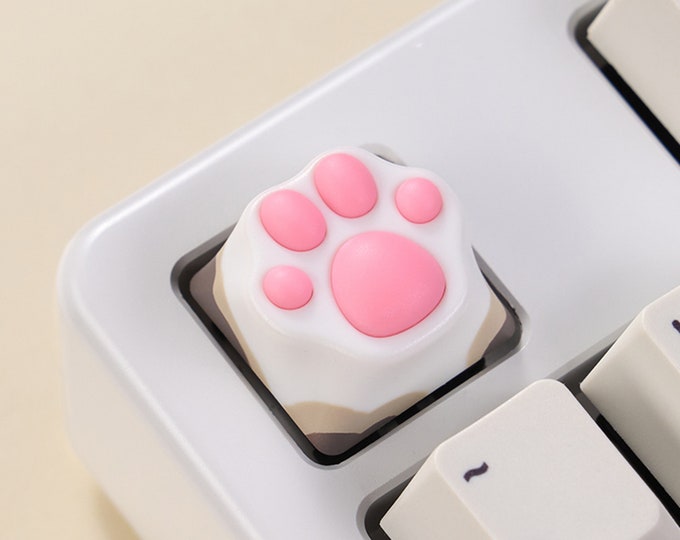 Cat Paw Kitty Artisan Keycap Cherry MX Mechanical Gaming Keyboards - Etsy