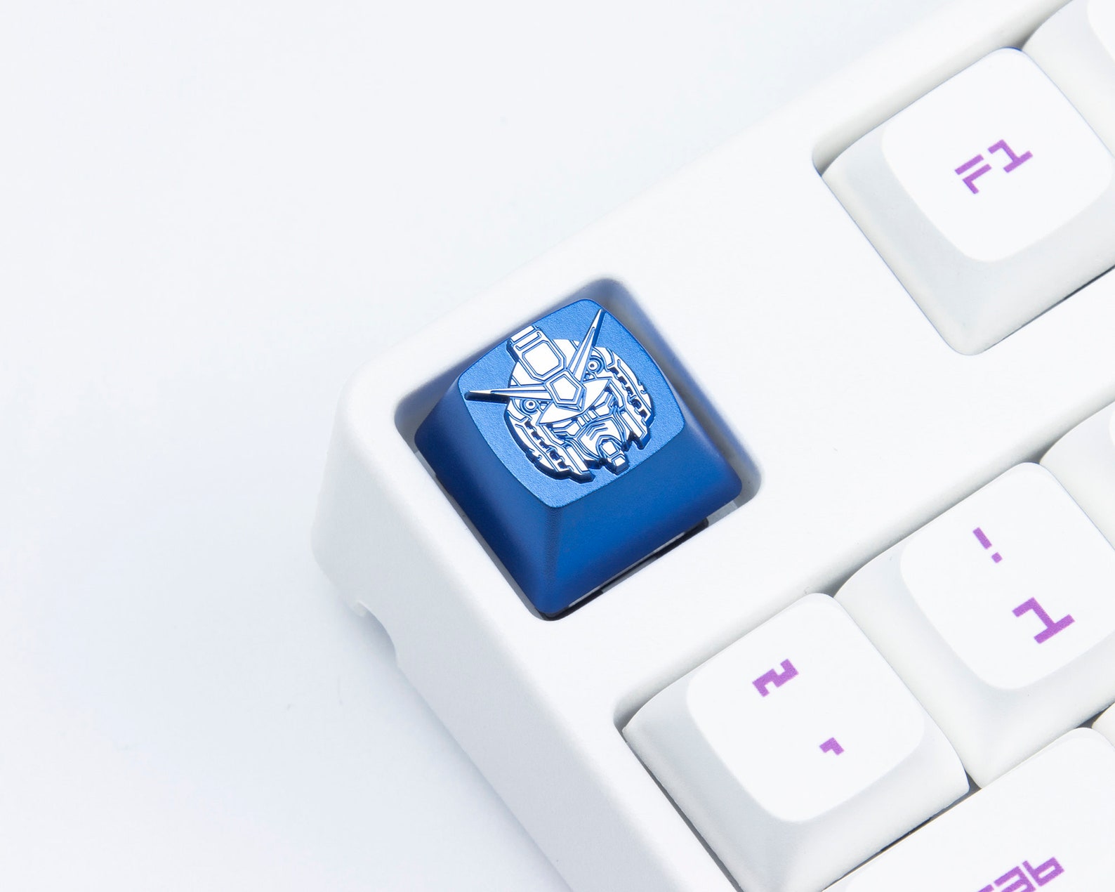 GUNDAM Keycaps Anime Cherry Mx Metal Key Cap ESC Enter Shift 1X 1U 2 ...