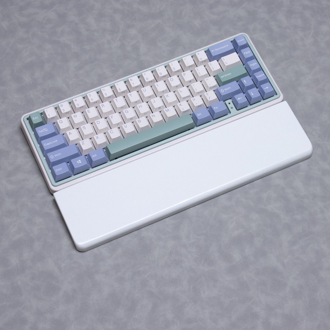 Quartz Stone White Wrist Rest Keyboard - Etsy