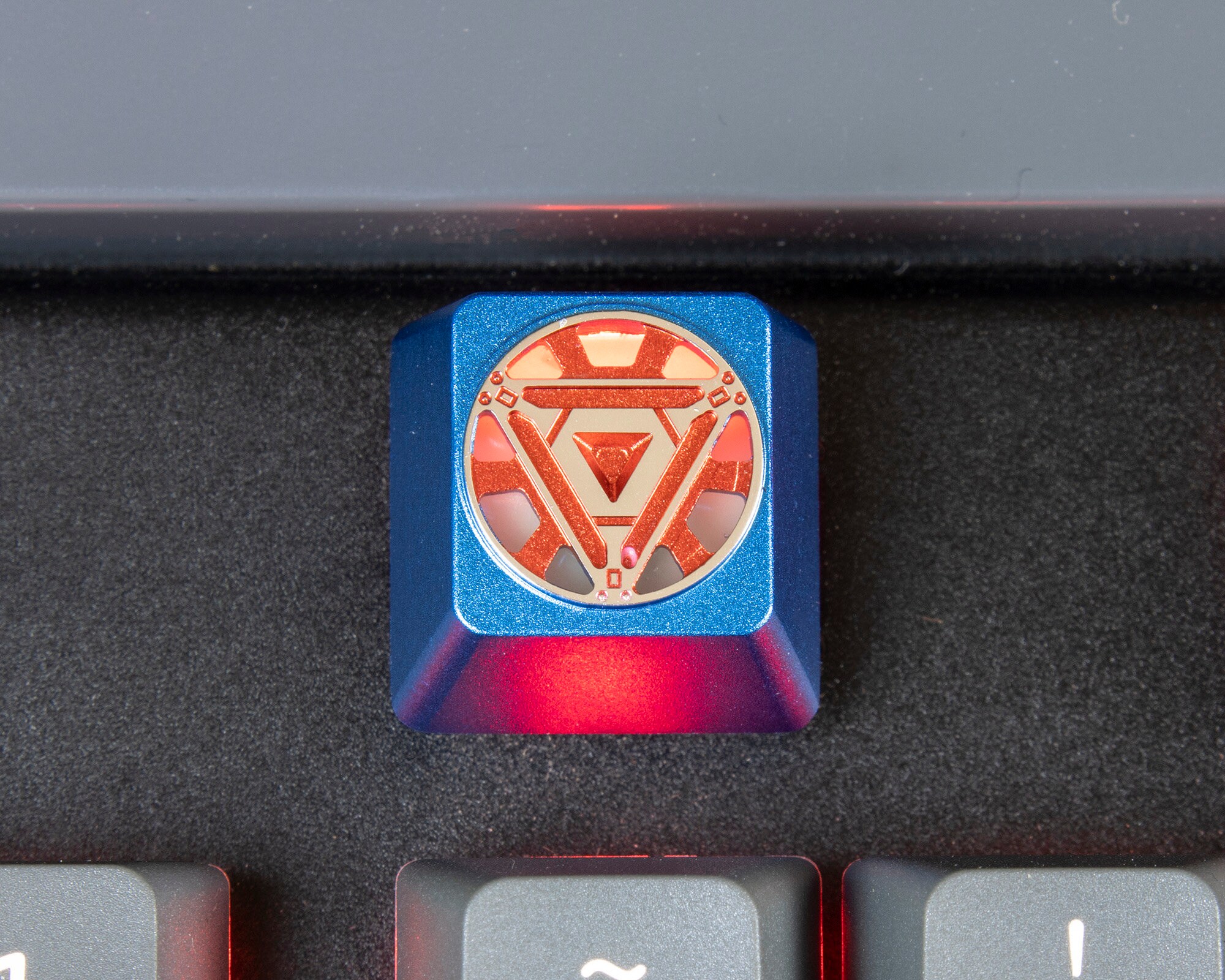 Avengers Iron Man Arc Reactor Keycaps Cherry Mx Metal - Etsy UK