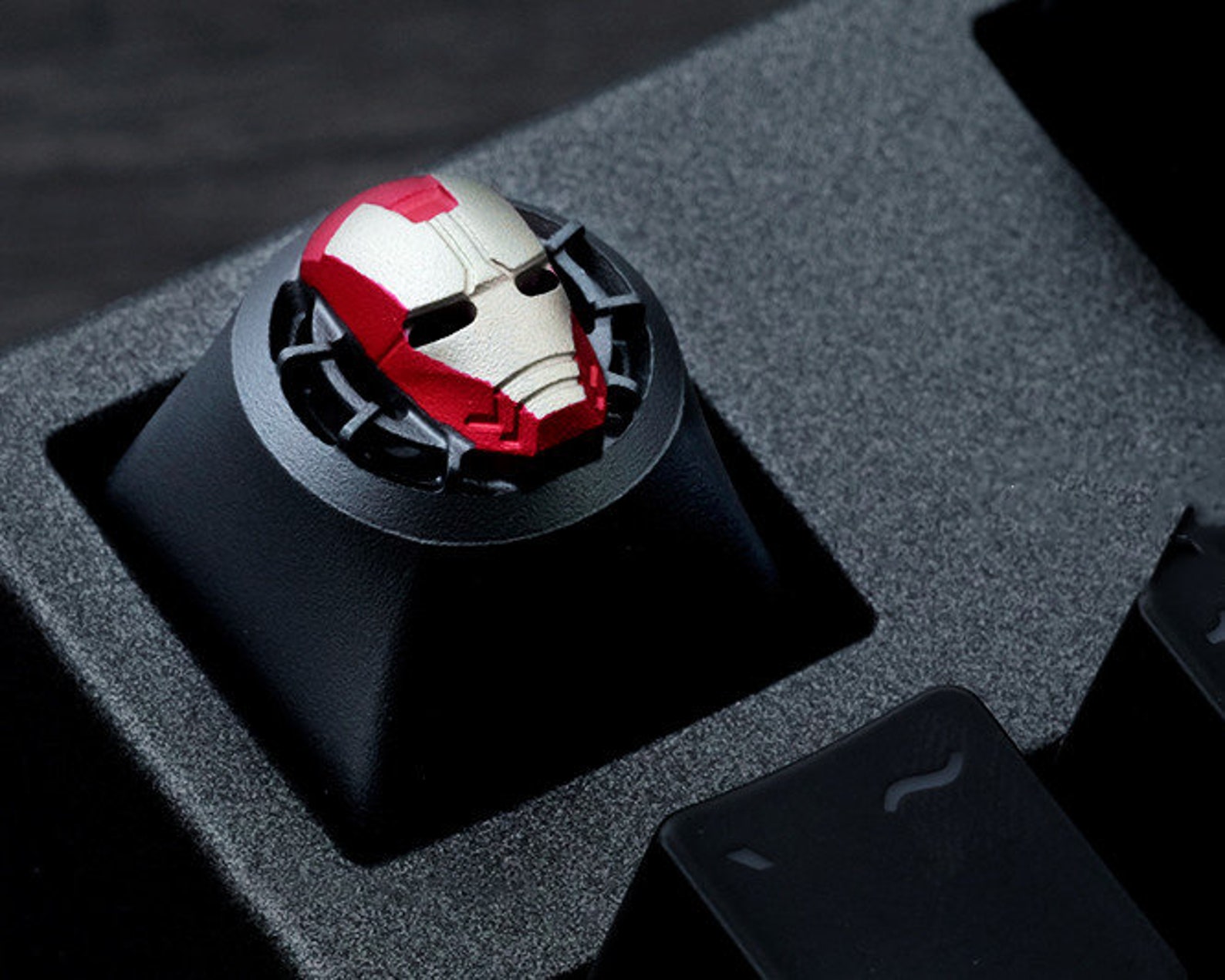 Avengers Iron man mask metal keycaps cherry mx anime key cap | Etsy