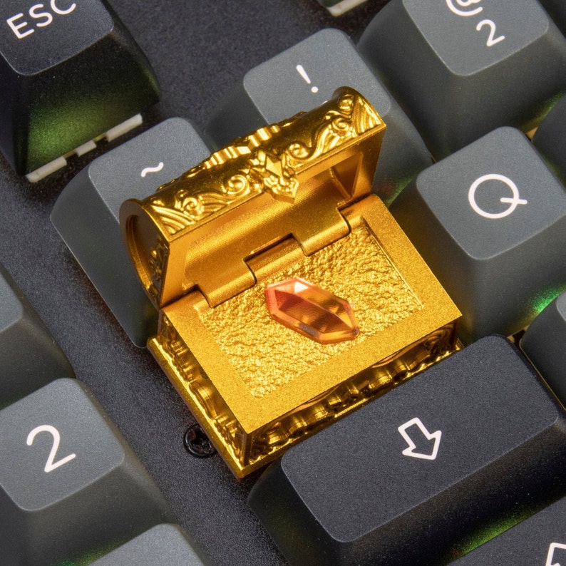 Piratetreasure Chest Badge Drum Keyboard Keycaps Metal Cherry - Etsy UK