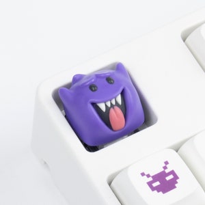 Halloween Ghost Cute Resin Keyboard Keycaps Cherry Mx Artisan 3D ...