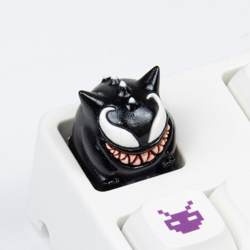 Gengar Venom Black Keyboard Cherry Mx Keycap Resin Mechanical - Etsy
