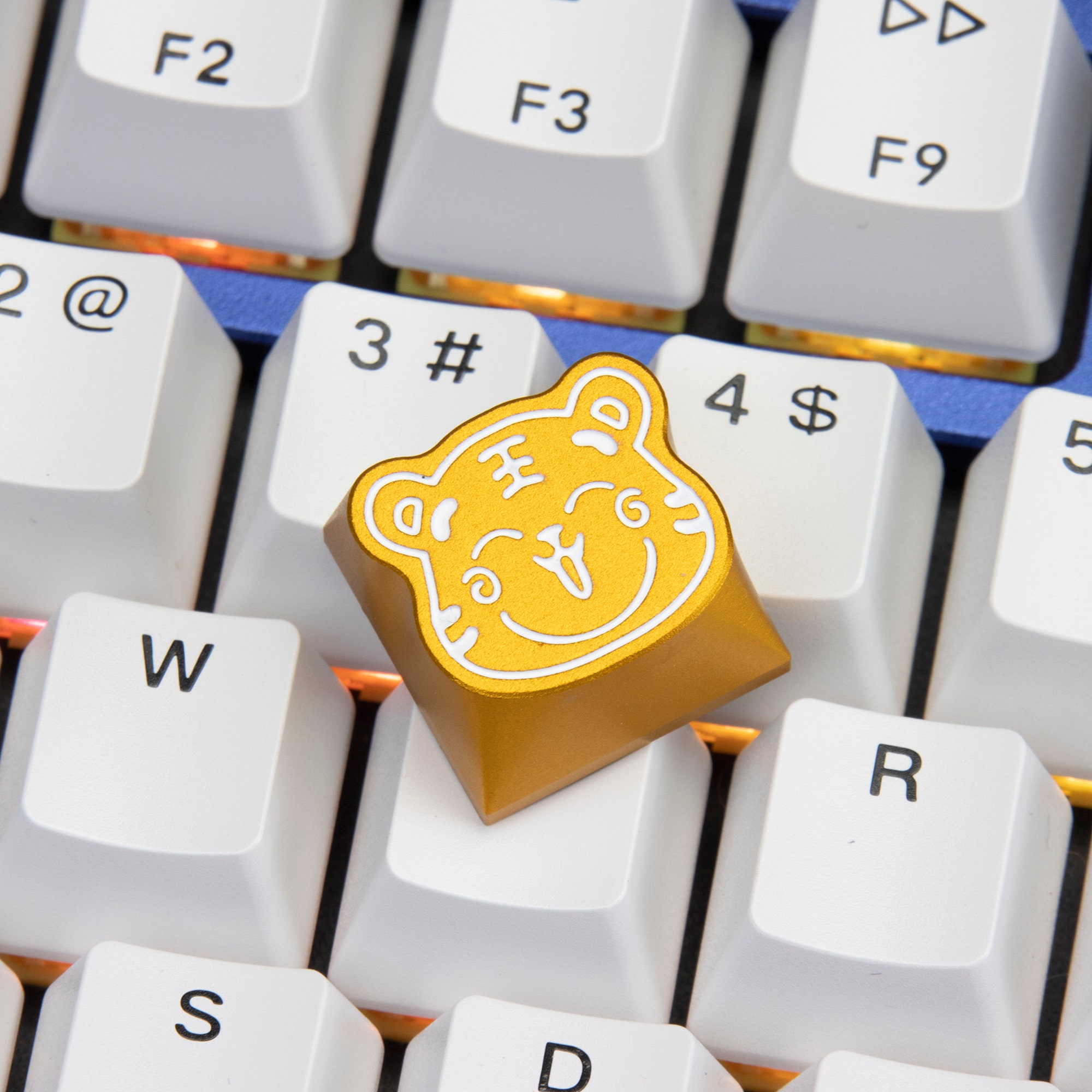 Year of the Tiger Cute Artisan Keycaps Cherry Mx Metal | Etsy