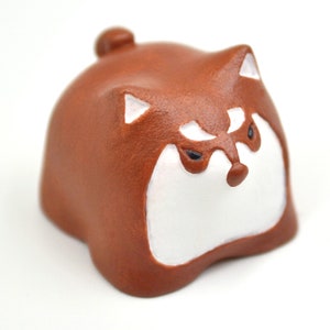 Pet Dog Husky Alaska Dog Cute Resin Keycaps Brown Yellow Black White ...