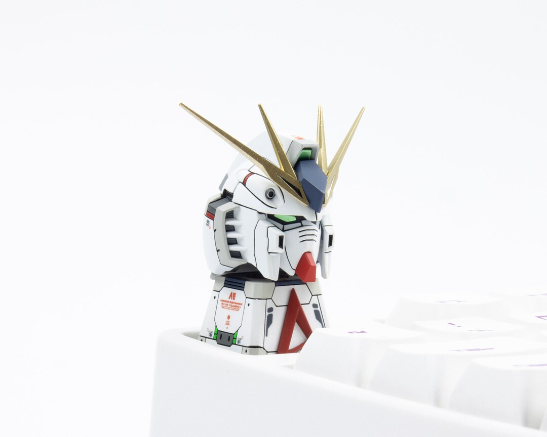 GUNDAM Model RX-93 Head Artisan Keycaps Cherry Mx Anime ガンダム Resin ...