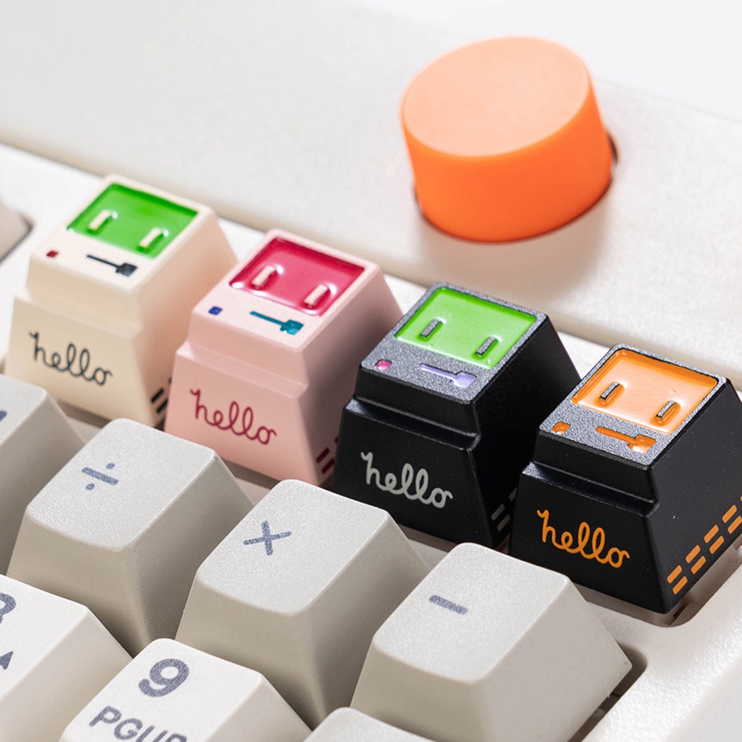 Mac Macintosh Keycap Metal Cherry Mx 3D Keycap Keyboard Gift - Etsy