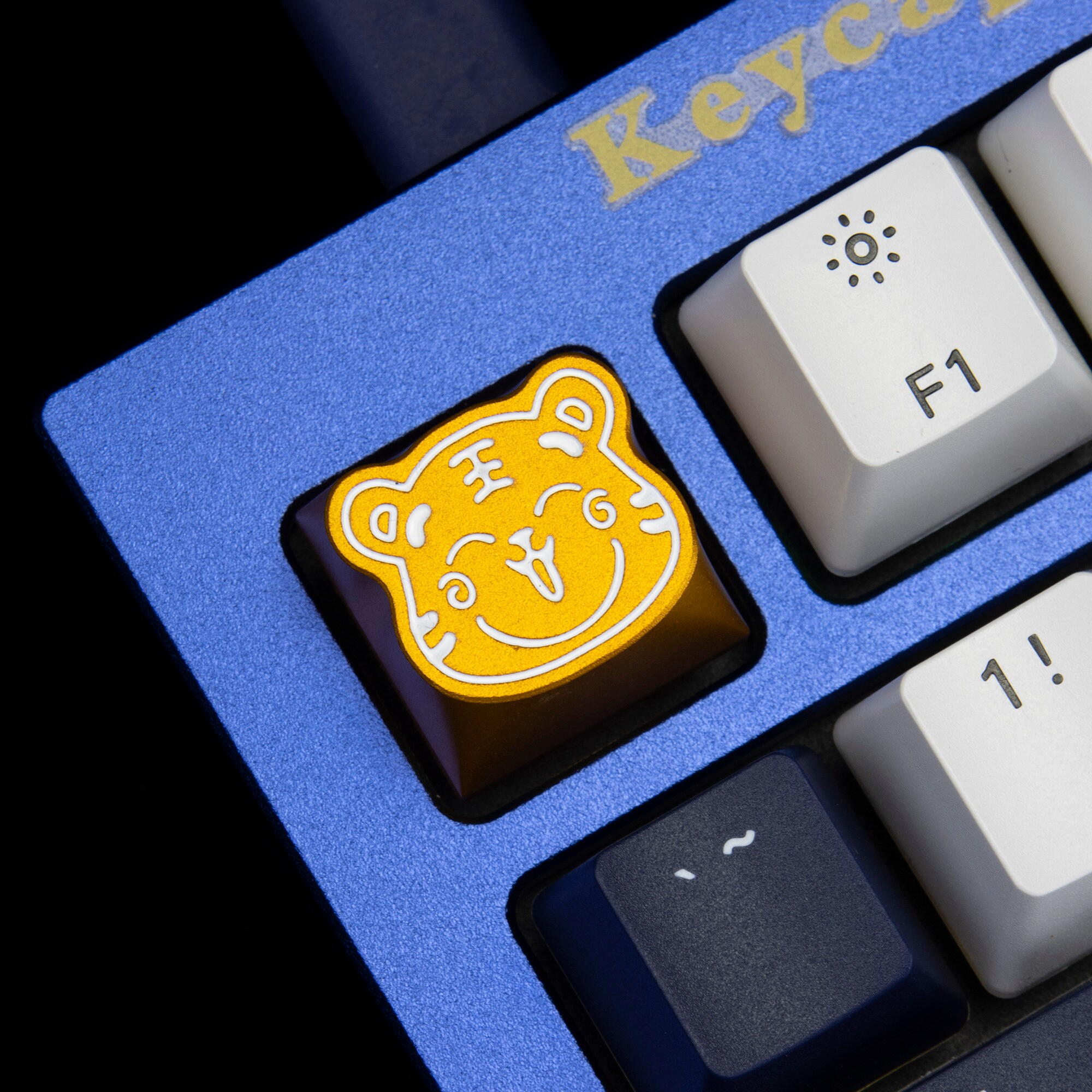 Year of the Tiger Cute Artisan Keycaps Cherry Mx Metal | Etsy