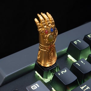 Mavel Thanos Infinity Gauntlet Movie Keycaps Cherry Mx 1X 1U - Etsy