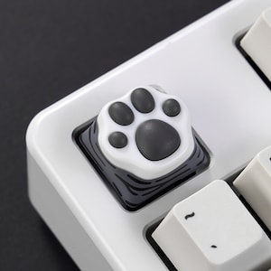 Cat Paw Keycaps Cute Soft Resin Cherry Mx Keycap - Etsy