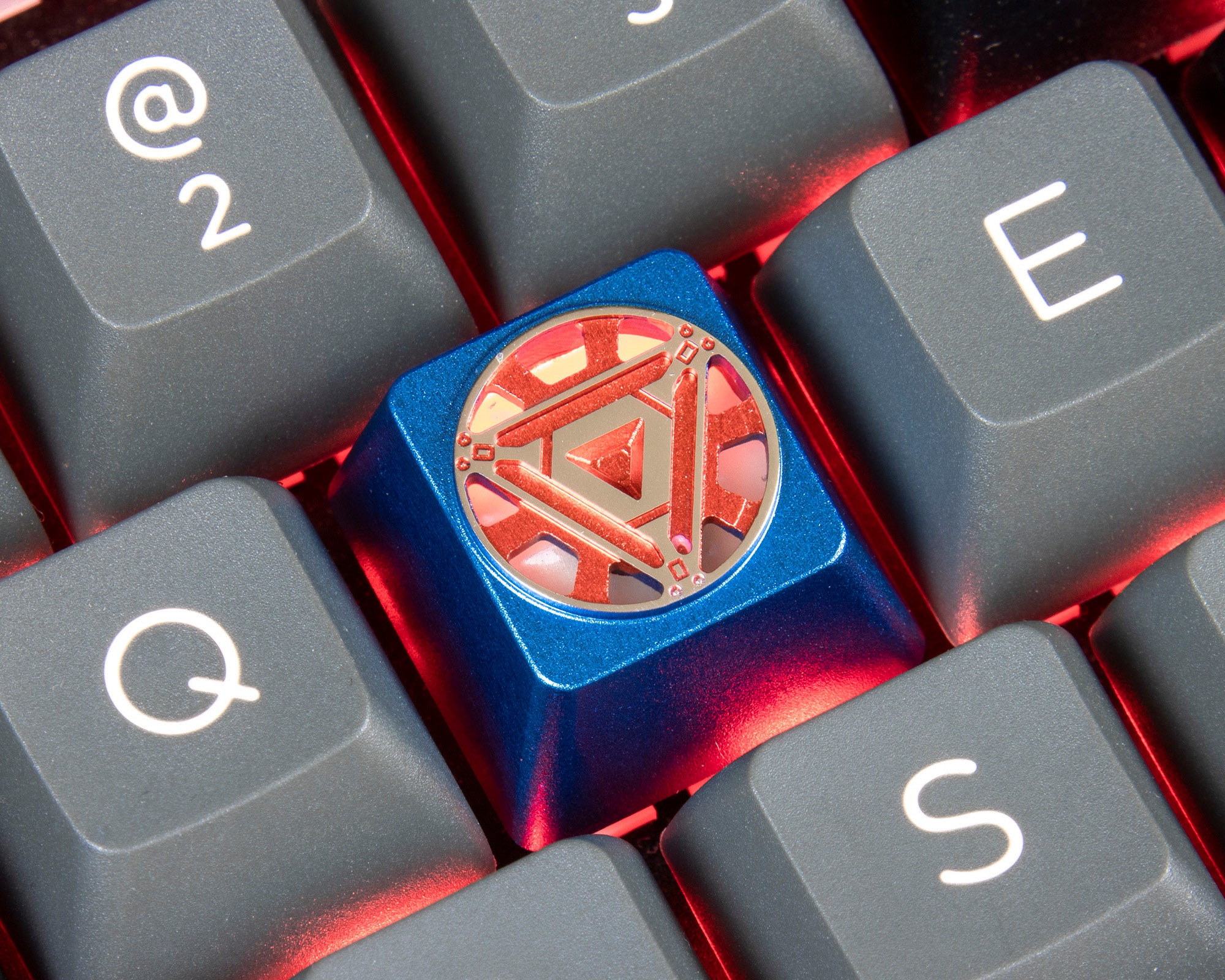Avengers Iron Man Arc Reactor Keycaps Cherry Mx Metal - Etsy UK