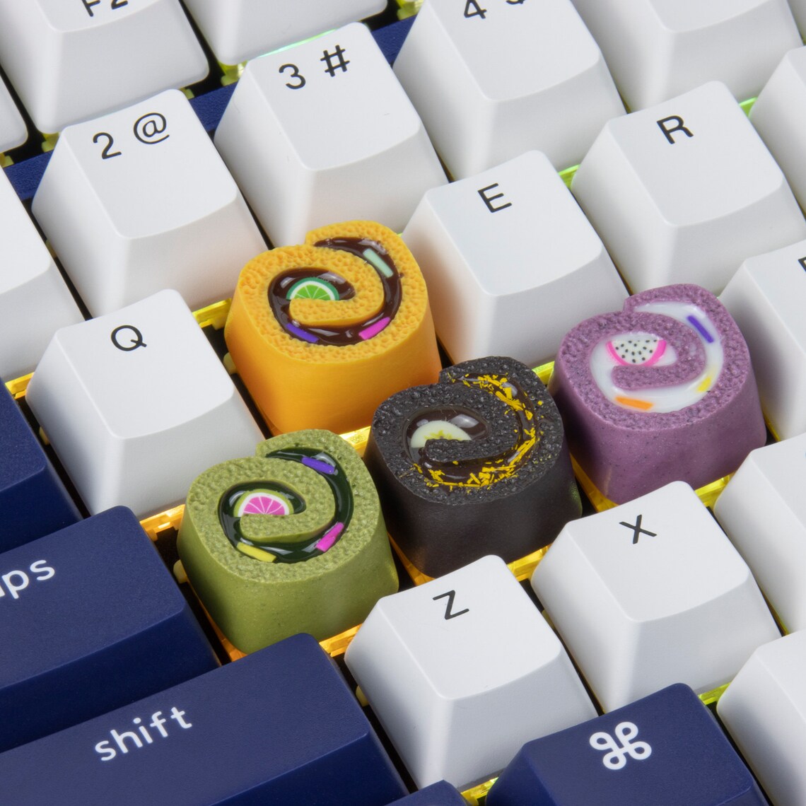 Sponge Cake Artisan Resin Keycap Cherry Mx Handmade Key | Etsy