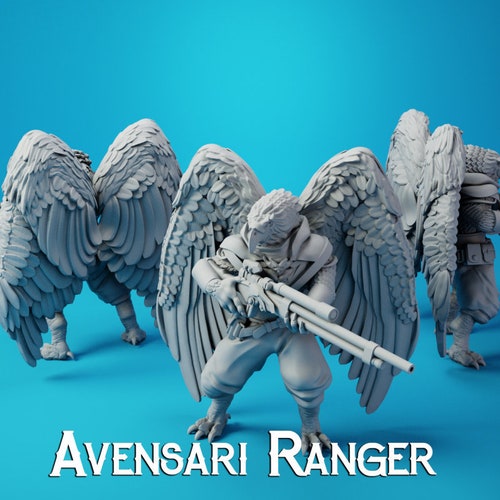 Aurielle Female Ranger 28mm Miniatures for Tabletop Gaming - Etsy