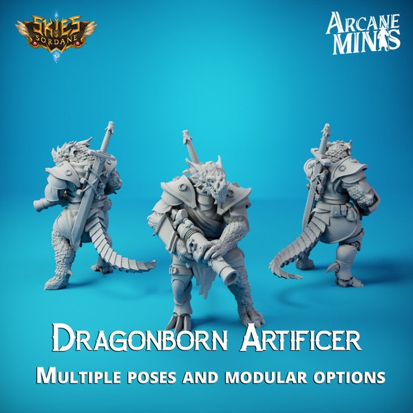 Dnd Dragonborn Miniature - Etsy