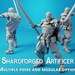 Shardforged Warforged Artificer 32mm 28mm Miniatures for - Etsy
