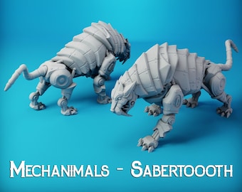 Animal Construct Cat Companion Mechanimals 32mm 28mm - Etsy