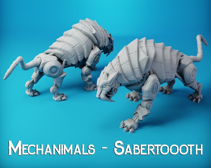 Animal Construct Cat Companion Mechanimals 32mm 28mm - Etsy