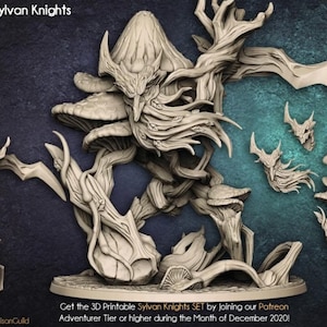 Ancient Forest Primordial - Sylvan Knights - 28mm Miniatures for ...