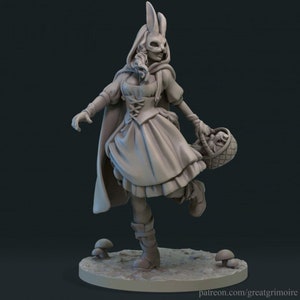 Red Riding Hood - Horror Miniature - Fairytale - 28mm Miniatures for ...