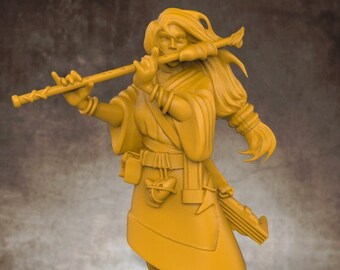 Human Female Bard - Etsy