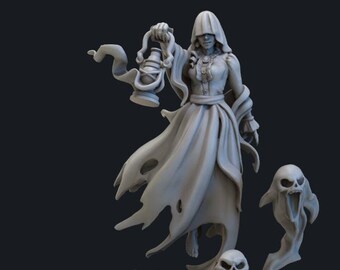Swamp Hag / Swamp Witch 28mm Miniatures for Tabletop Gaming dnd, D&D ...