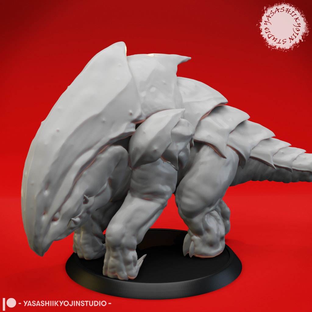 Bulette - Dnd Monster - Underdark - 28mm or 32mm Miniatures for ...