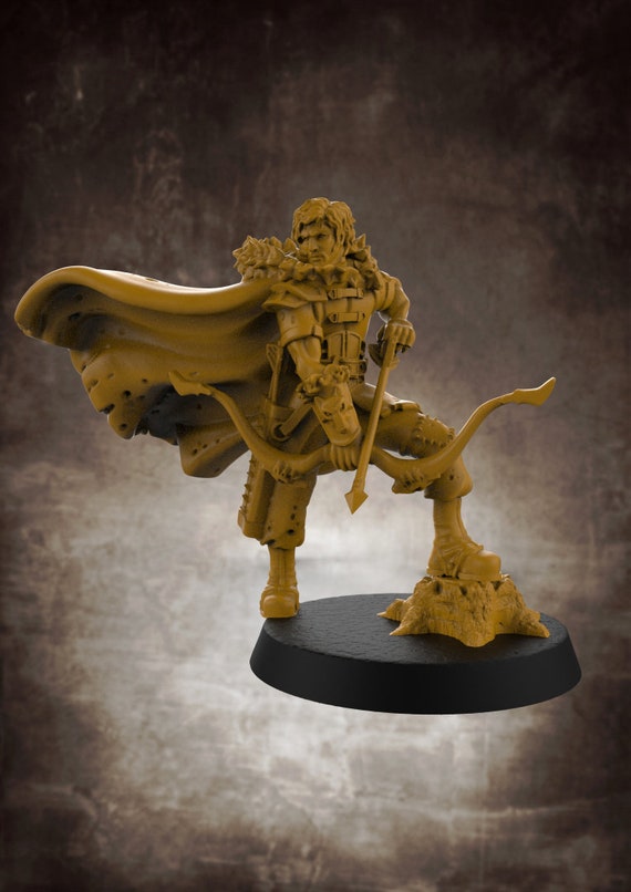 Human Male Ranger 32mm 28mm Miniatures for Tabletop Gaming - Etsy