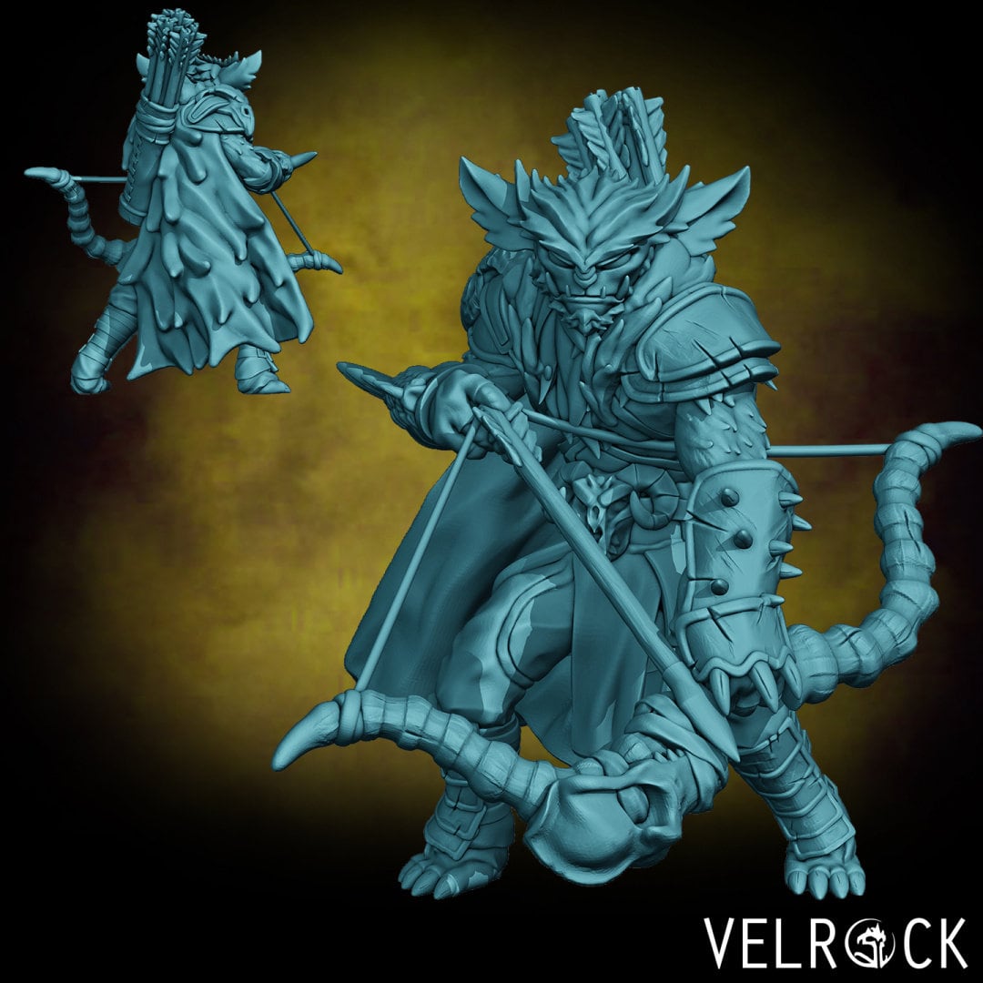 Bugbear Warrior Ranger Evil Monster Feral Goblin 28mm - Etsy