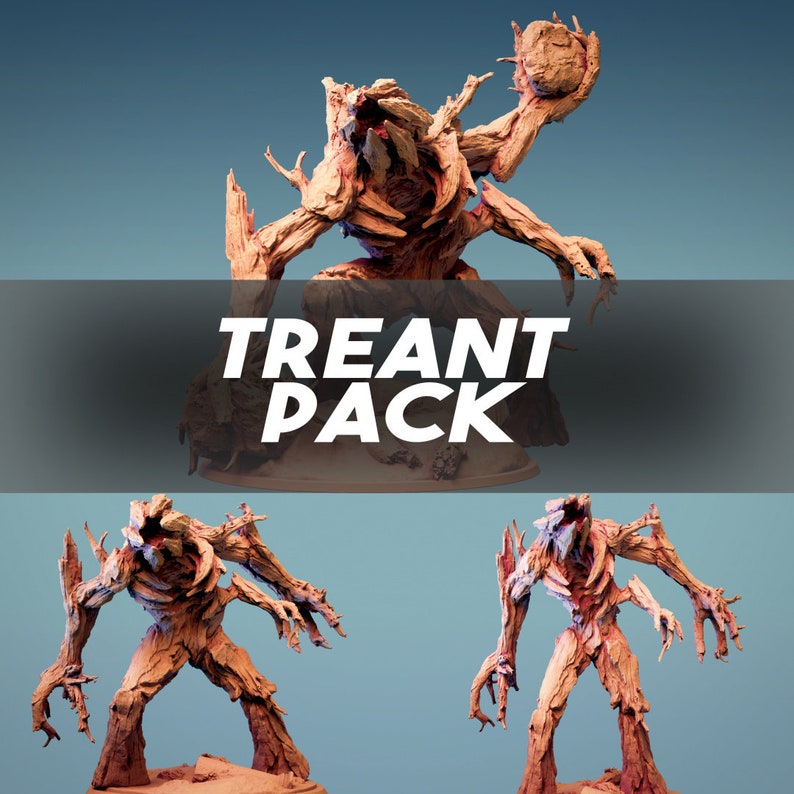 Treants - Treefolk - 28mm Miniatures for Tabletop Gaming (dnd, D&D ...
