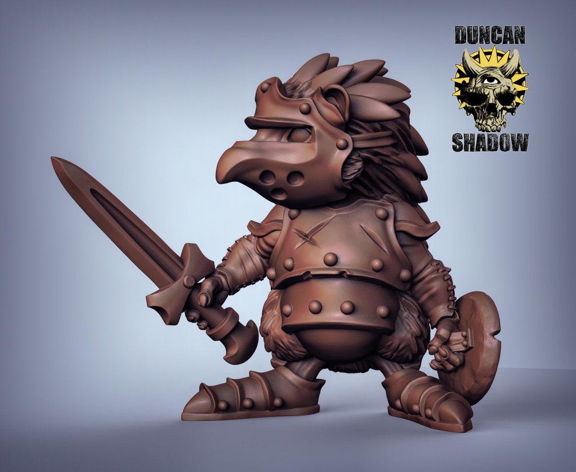 Hedgehog Warriors With Sword and Shield 28mm 32mm - Etsy UK