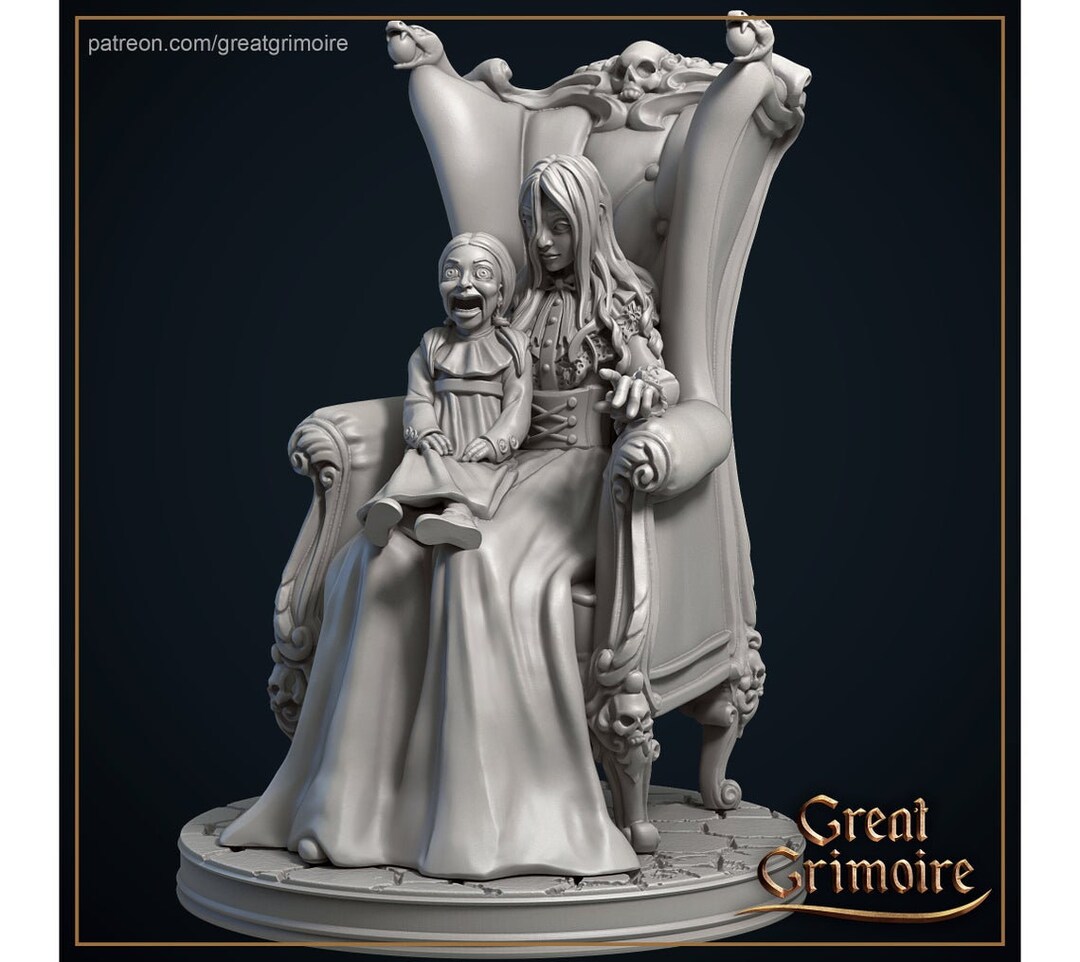 Alice - Horror Miniature - Asylum - 28mm Miniatures for Tabletop Gaming ...