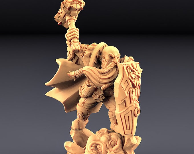 Dwarf Female Hero Windfury 28mm Miniatures for Tabletop - Etsy