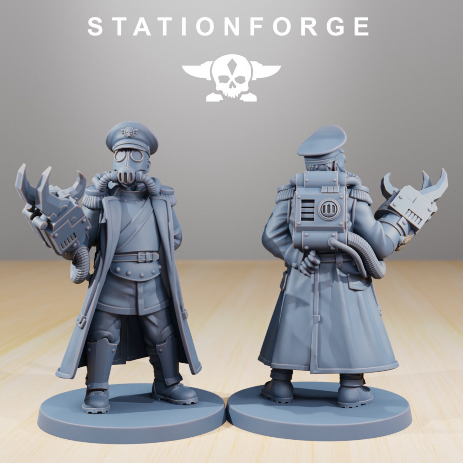 Grimguard Officer - Hero - 28mm | Miniatures for Tabletop Gaming (dnd ...
