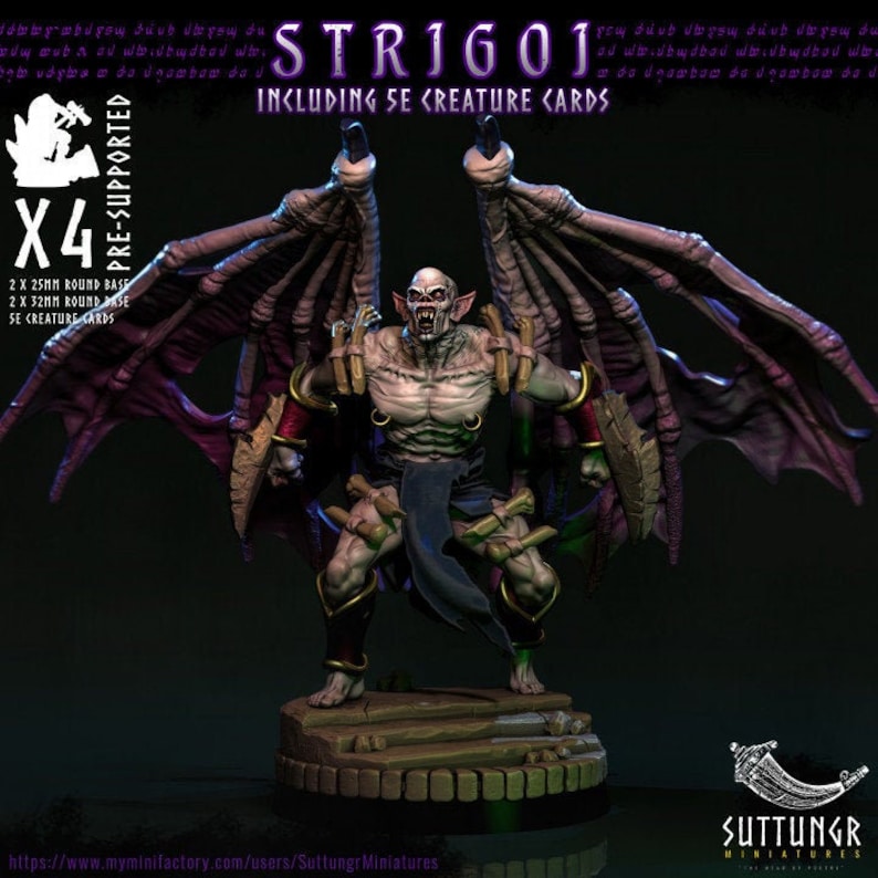 Strigoii Vampire Lords 28mm or 32mm Miniatures for | Etsy