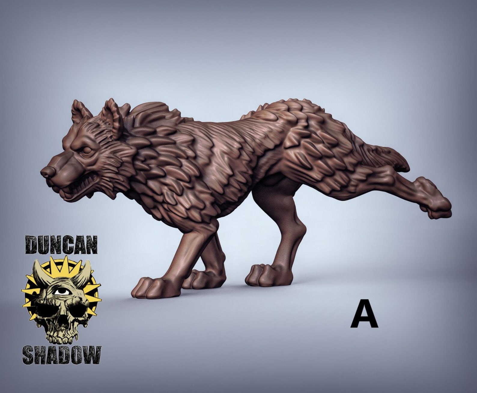 Wolves - 28mm - 32mm Miniatures for Tabletop Gaming (dnd, D&D) by ...