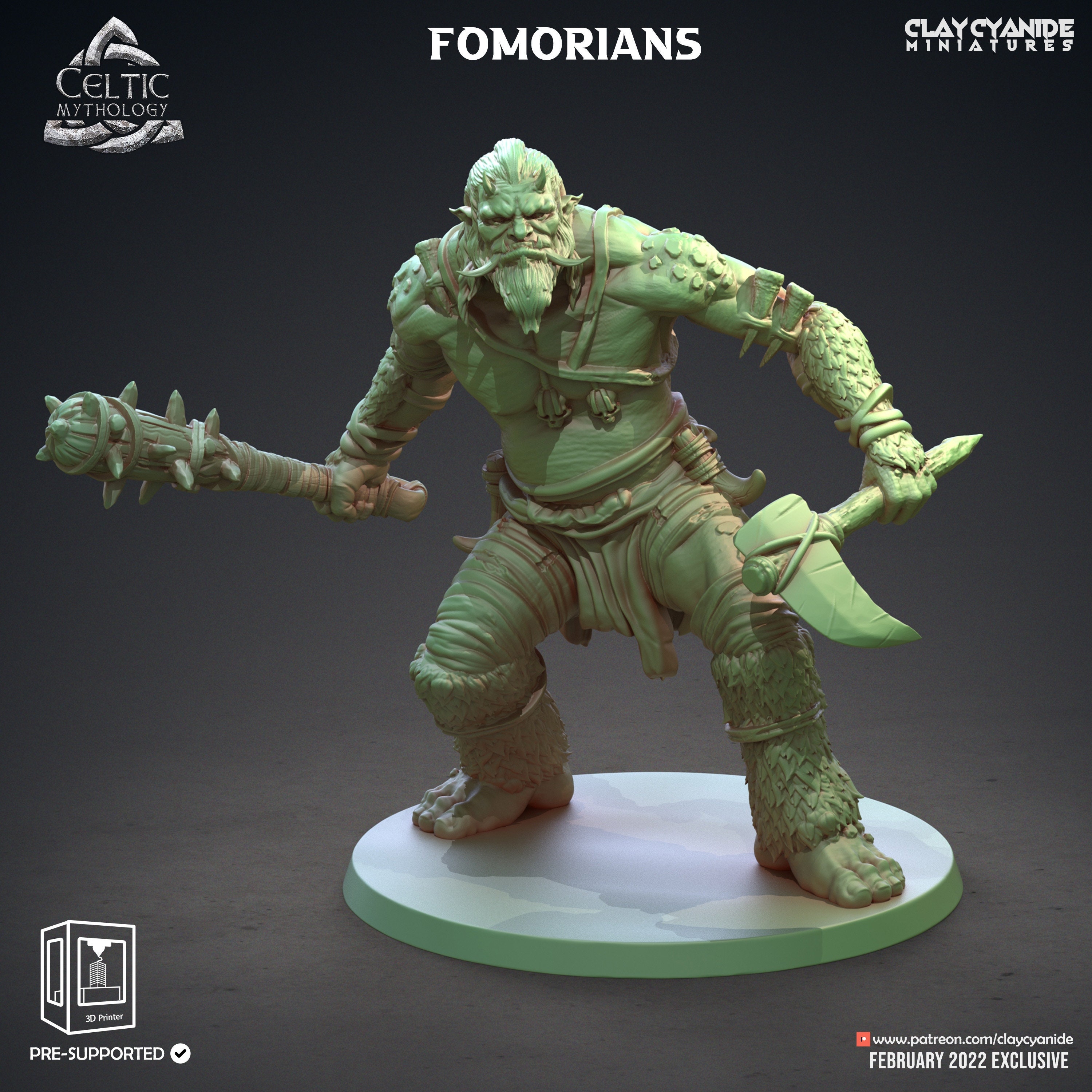 Evil Giants - Monsters - Fomorians - Celtic Mythology - 28mm | Dungeons ...