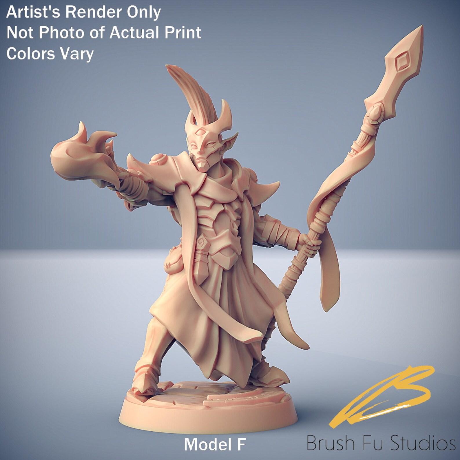 Dark Elf Warriors - Ashen Alfar - 28mm or 32mm 28mm Miniatures for ...