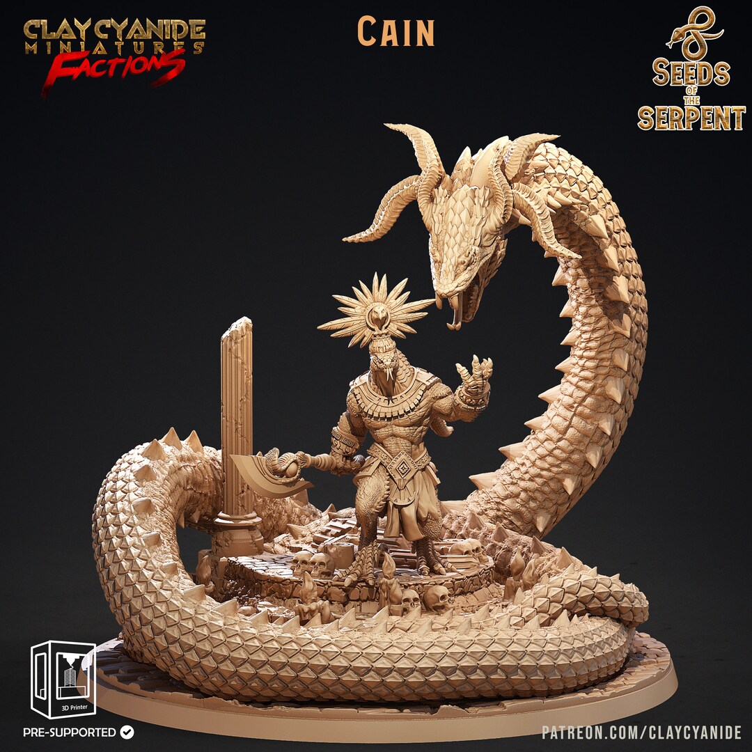 Snakemen Yuan - Ti - Pantheon of Aztecs - Seeds of Serpent - 28mm ...