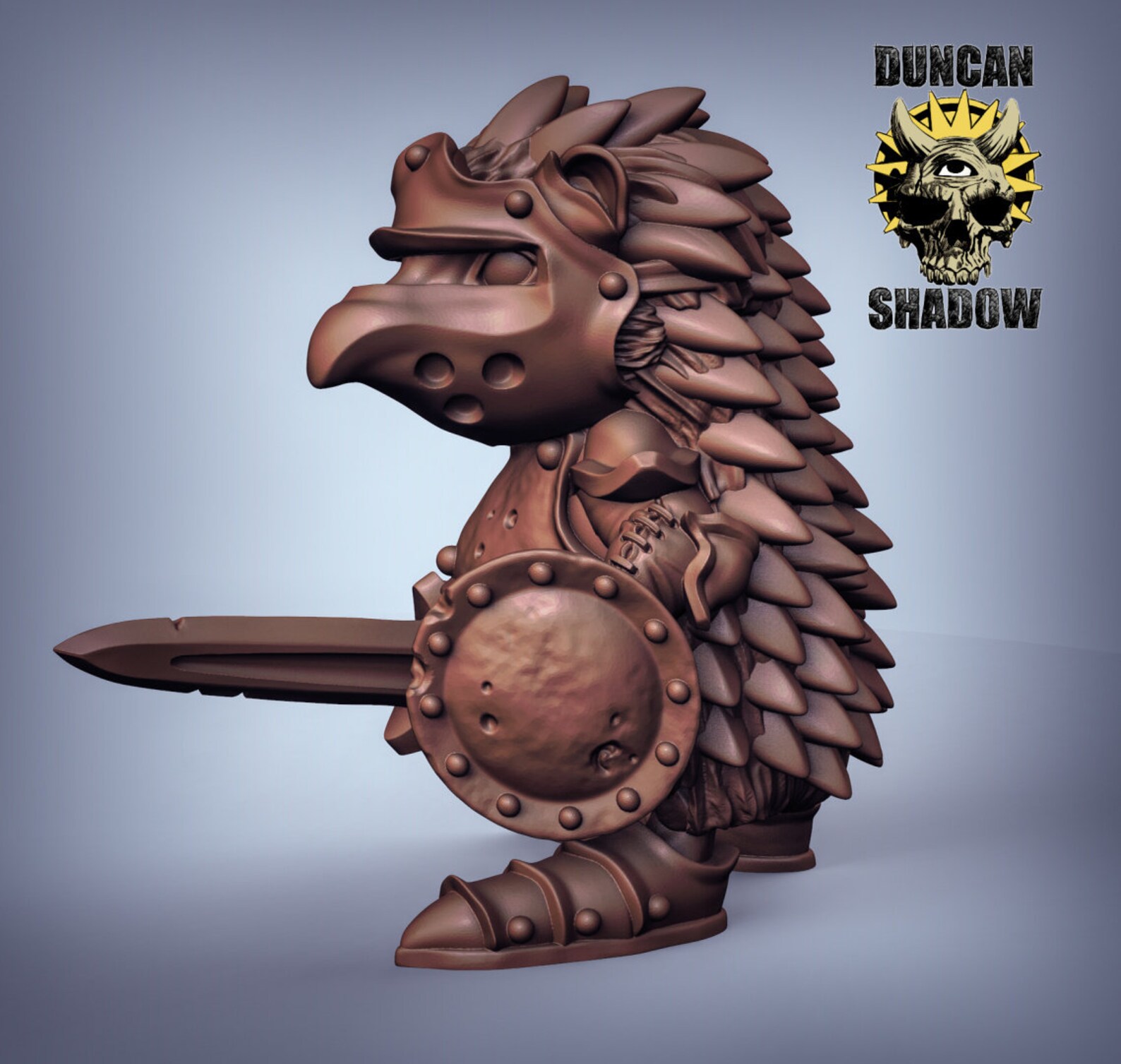 Hedgehog Warriors With Sword and Shield 28mm 32mm - Etsy