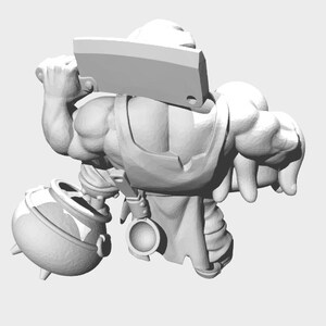 Badolff - Dwarf Chef - 32mm - 28mm Miniatures for Tabletop Gaming (dnd ...