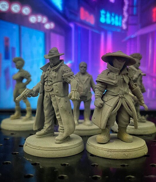 Male Detective Wayne 28mm Miniatures for Tabletop Gaming - Etsy