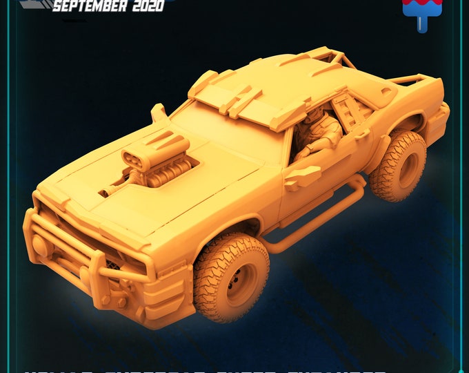 Cyberpunk Car Nomad Cybercar 28mm Miniatures for Tabletop - Etsy