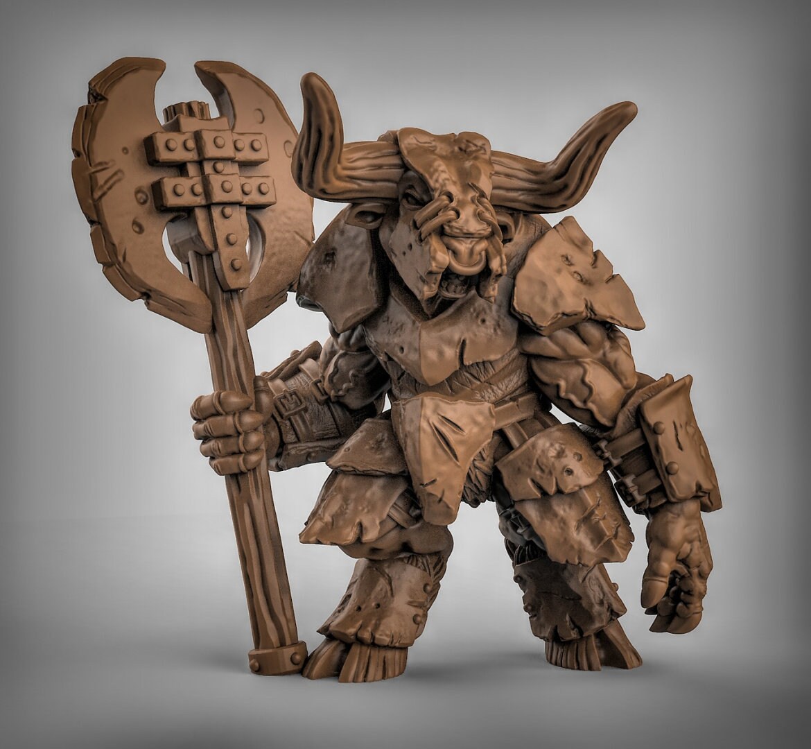 Minotaur Doom Bull 28mm 32mmminiatures for Tabletop Gaming - Etsy