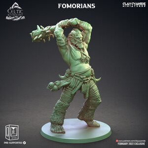 Evil Giants - Monsters - Fomorians - Celtic Mythology - 28mm | Dungeons Miniatures - (dnd, D&D ...