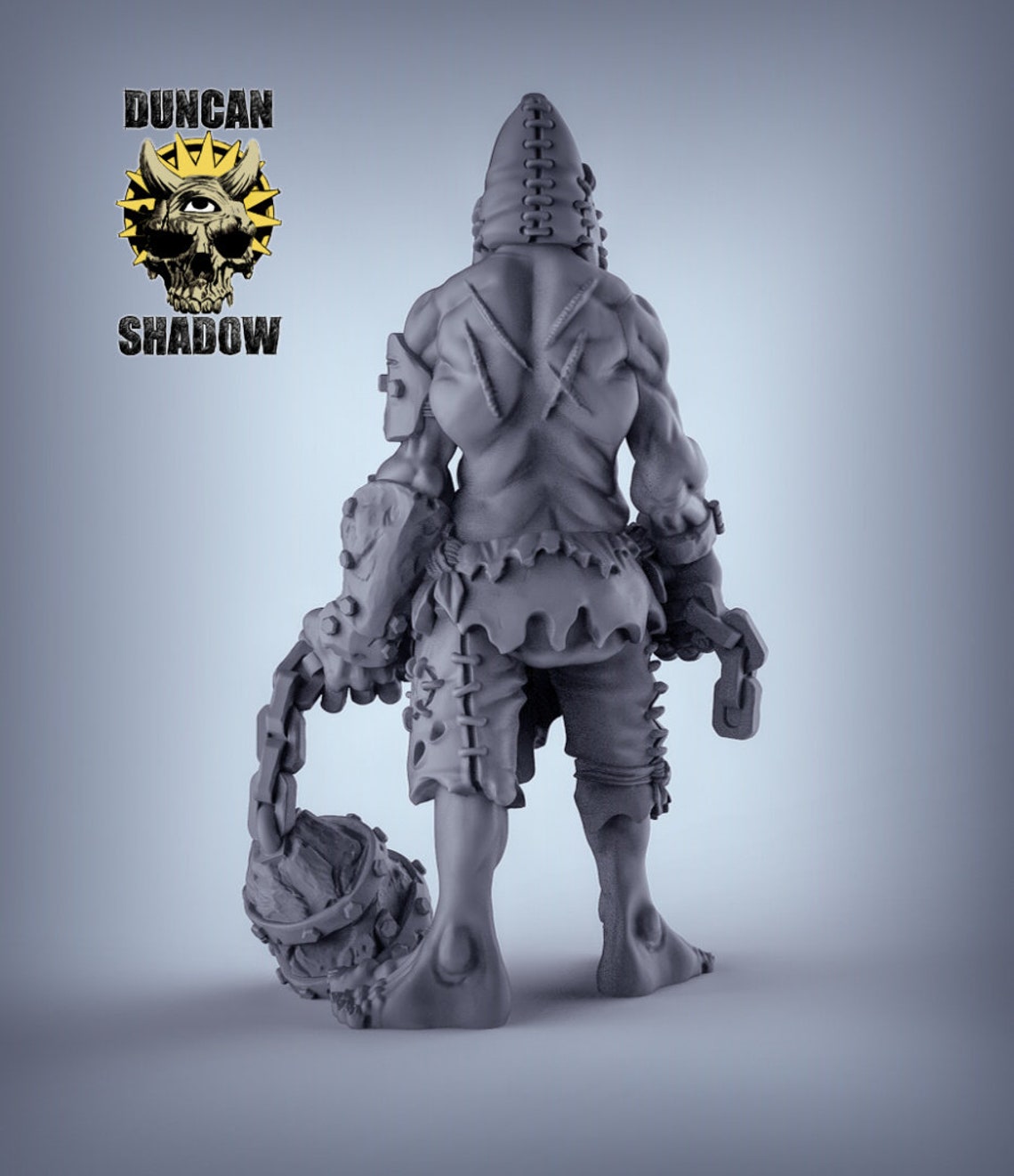 Giant With Flail - Giants - Gargant - 28mm | 32mmminiatures for ...