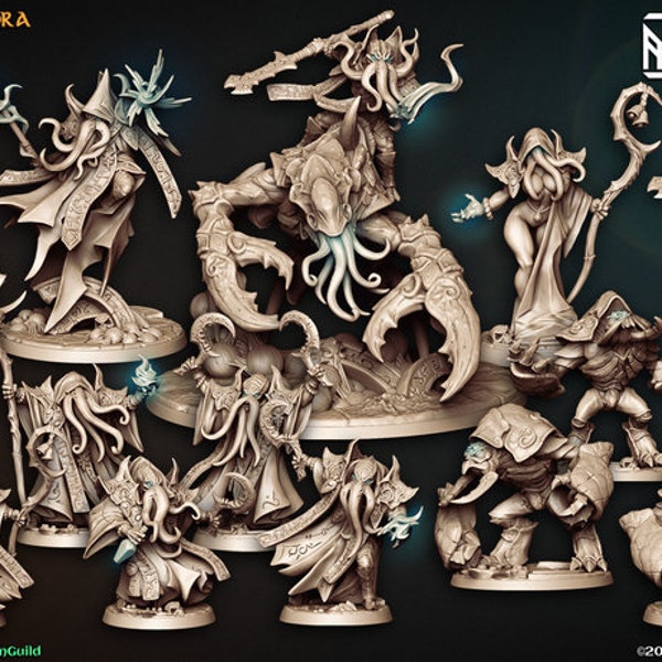 Dnd Mind Flayer Set - Etsy