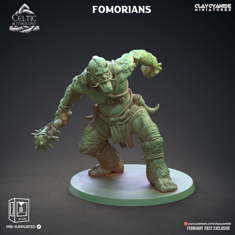 Evil Giants - Monsters - Fomorians - Celtic Mythology - 28mm | Dungeons ...