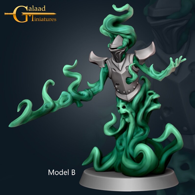 Animated Armor Undead Knight 28mm Miniatures for Tabletop - Etsy